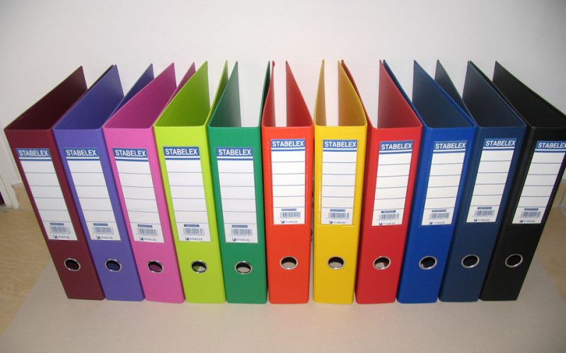 Lever Arch Files - Melekkis & Photinos Ltd