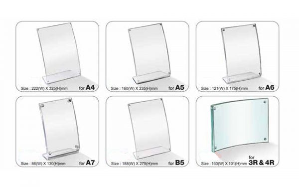 Acrylic Display Stands - Melekkis & Photinos Ltd